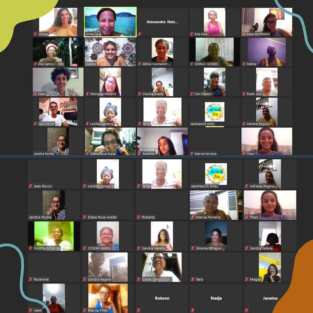 Começamos a formação! - Capina