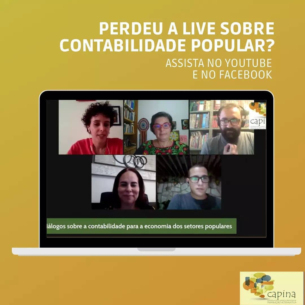 Assista a live de Contabilidade Popular - Capina