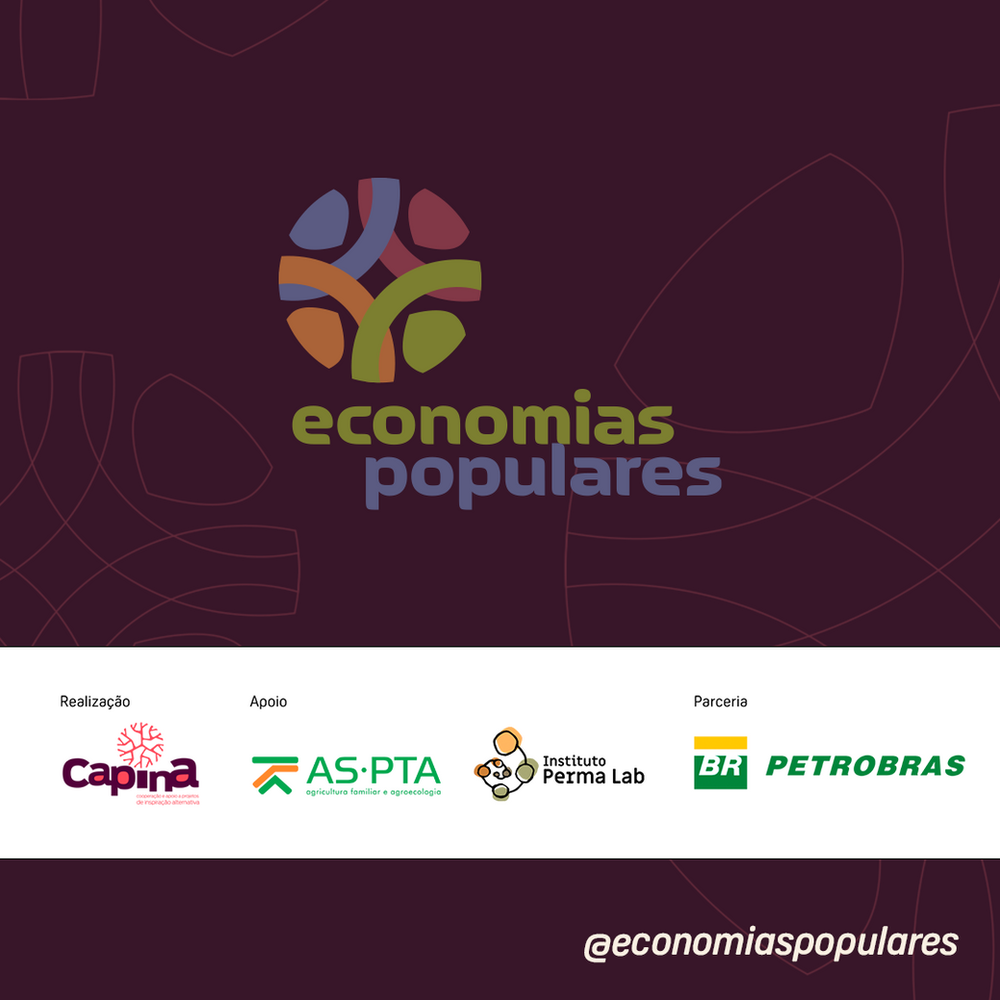 Inscrições abertas para a formação do Economias Populares - Capina